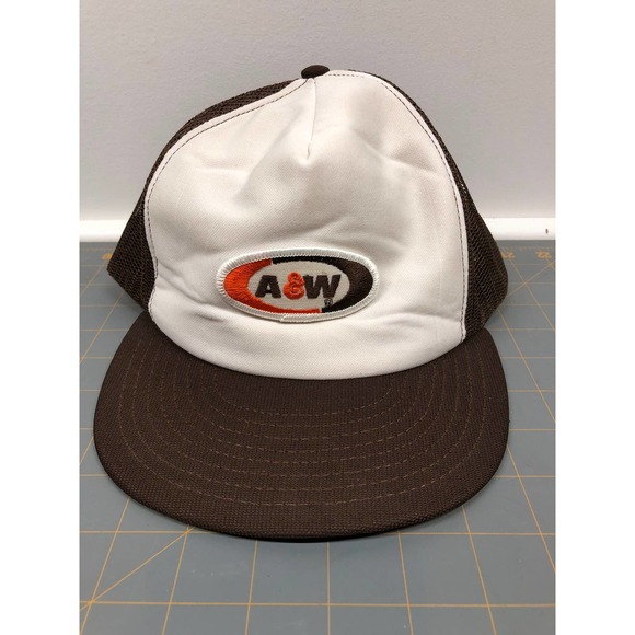 Unknown | Accessories | Vintage Aw Soda Root Beer Patch Mesh Snapback ...
